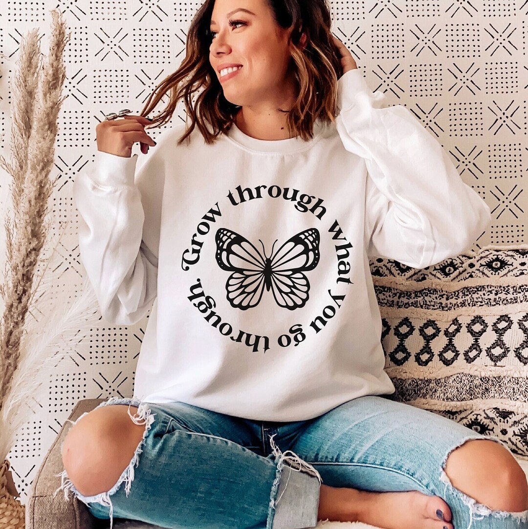 Grow Through What You Go Through Svg Cut File Cricut, Inspirational ...