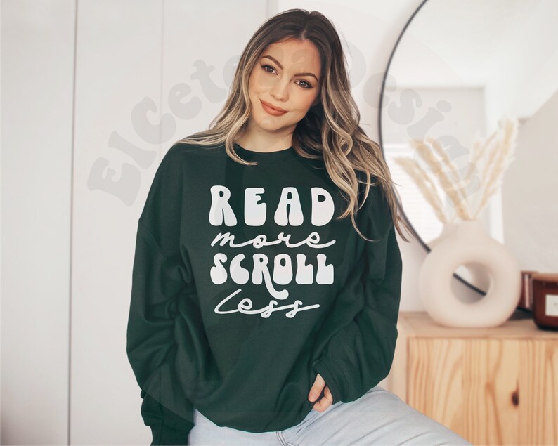 Read More Scroll Less Svg Png Funny Book Lover Svg Love - Etsy Canada