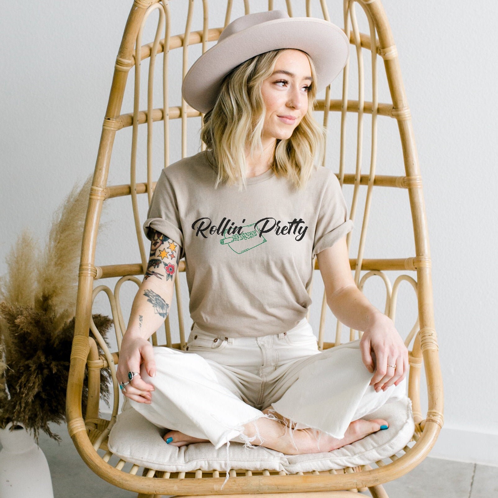 Rollin Pretty Funny Weed Shirt Svg Cut File Png Sublimation - Etsy