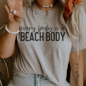 Body Positivity Svg Cut File Cricut Png Sublimation Design, Every Body ...