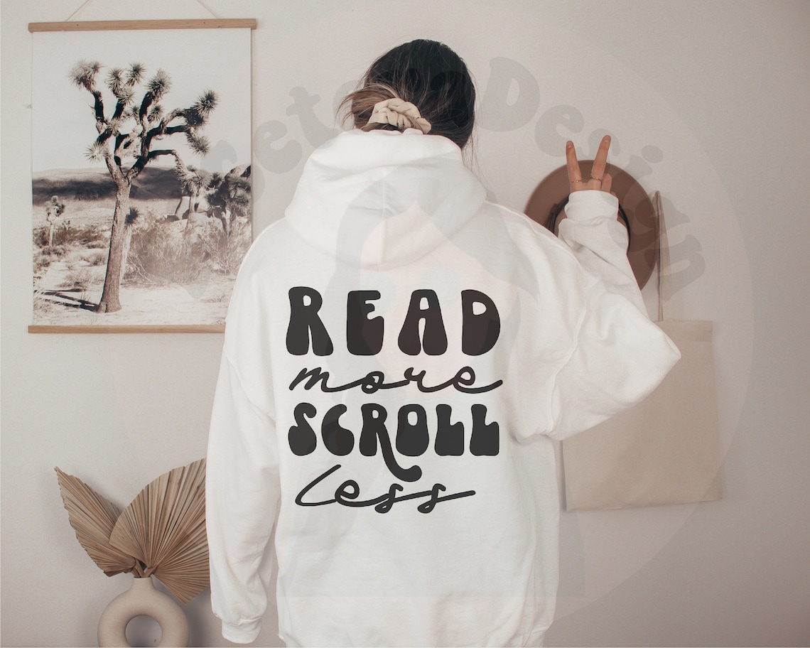 Read More Scroll Less Svg Png Funny Book Lover Svg Love - Etsy Canada