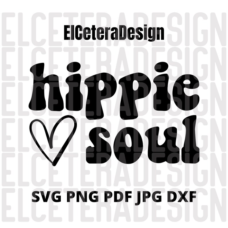 Hippie Soul Svg Cut File Png Sublimation Hippie Shirt Svg - Etsy