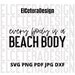 Body Positivity Svg Cut File Cricut Png Sublimation Design, Every Body ...