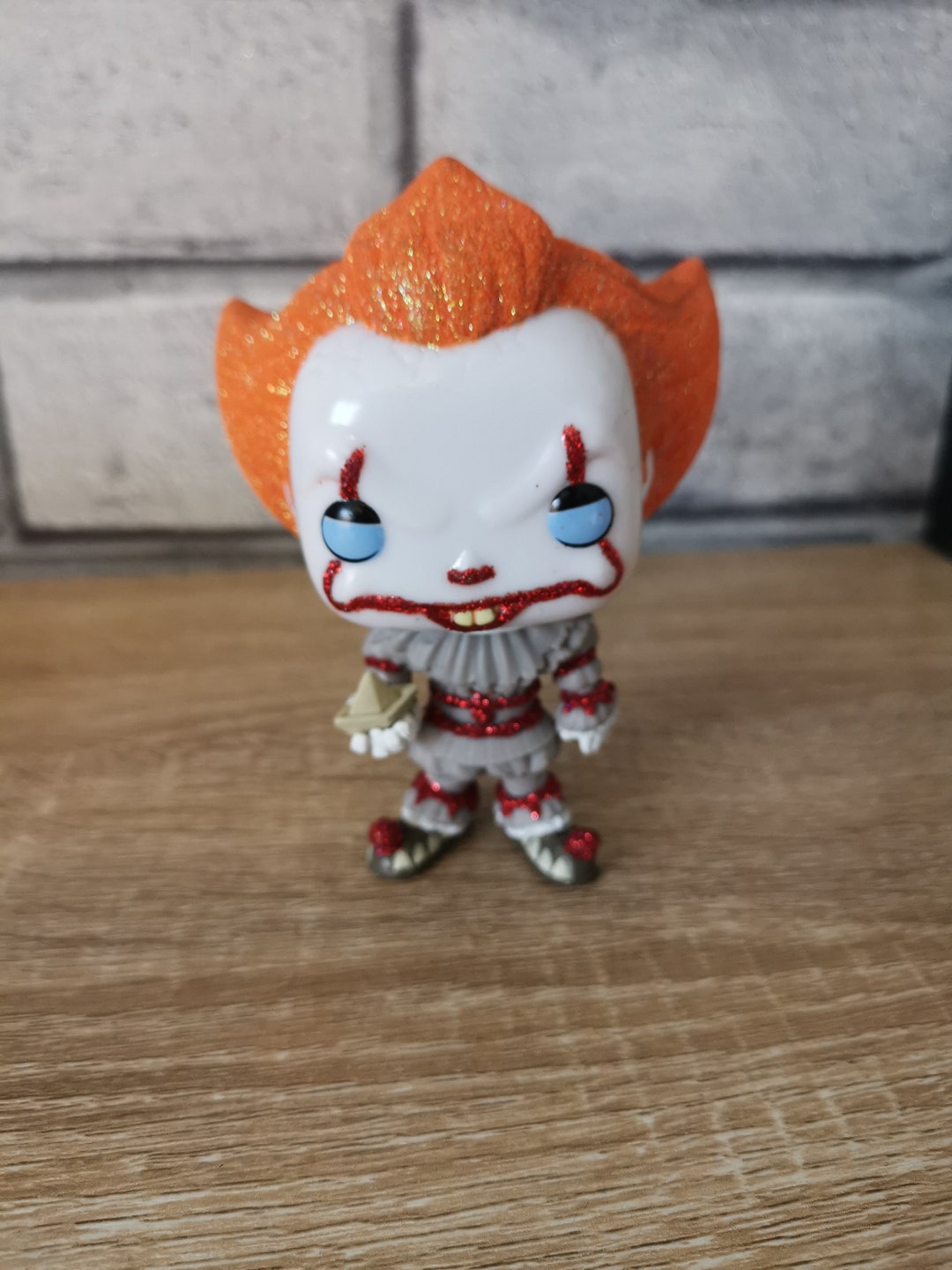 Pennywise con barco Glitter Custom Funko Pop - Etsy España