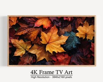 Autumn Wildflowers Frame Tv Art Fall Art for Tv Autumn Decor Digital ...