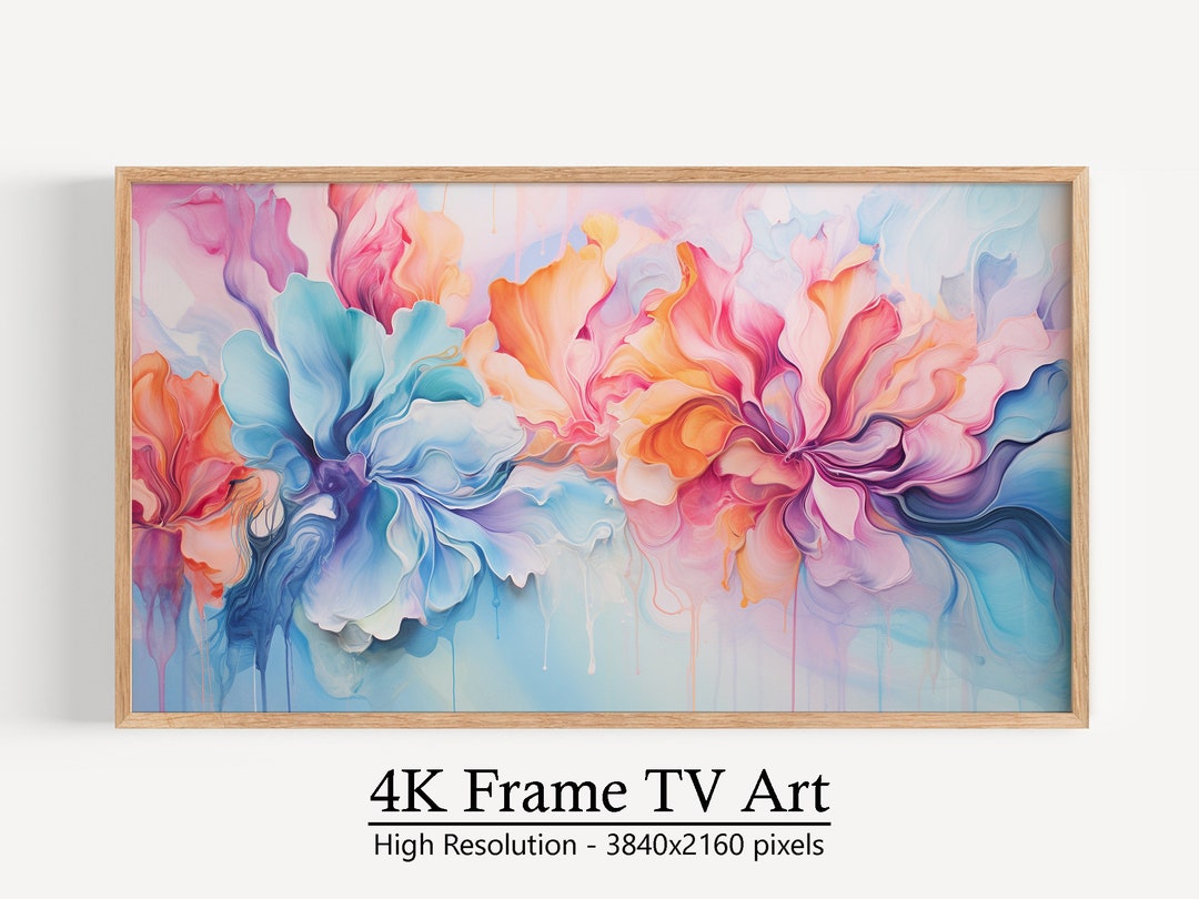 Abstract Samsung Frame TV Art, Instant Digital Download, Modern Large ...