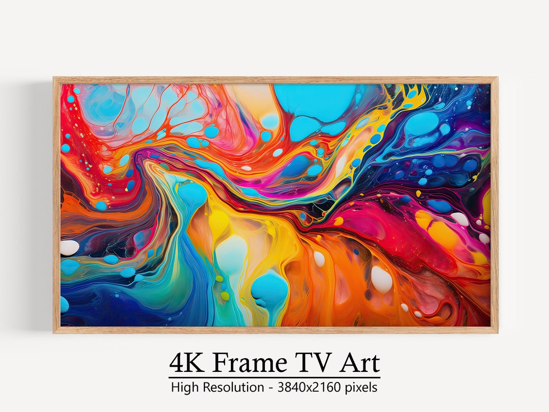 Samsung Frame TV Abstract Art, Digital Download, Modern Abstract ...
