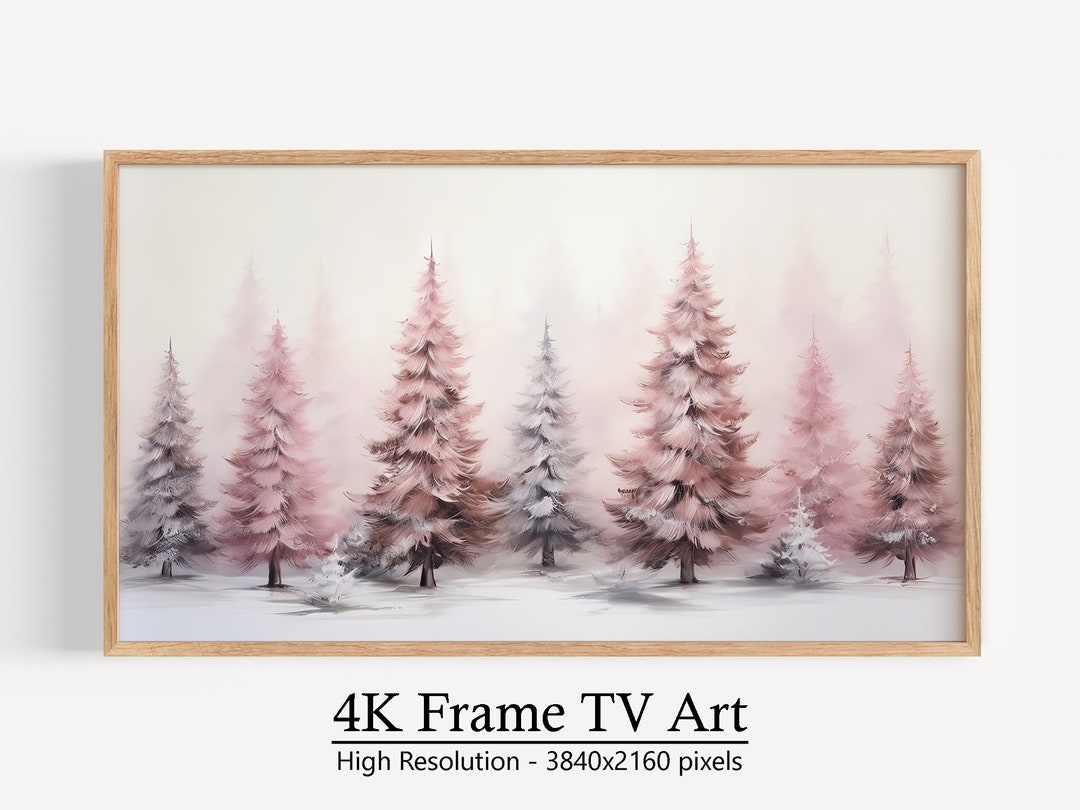 Samsung Frame TV, Icy Intervals, Winter Music Digital Theme - Etsy