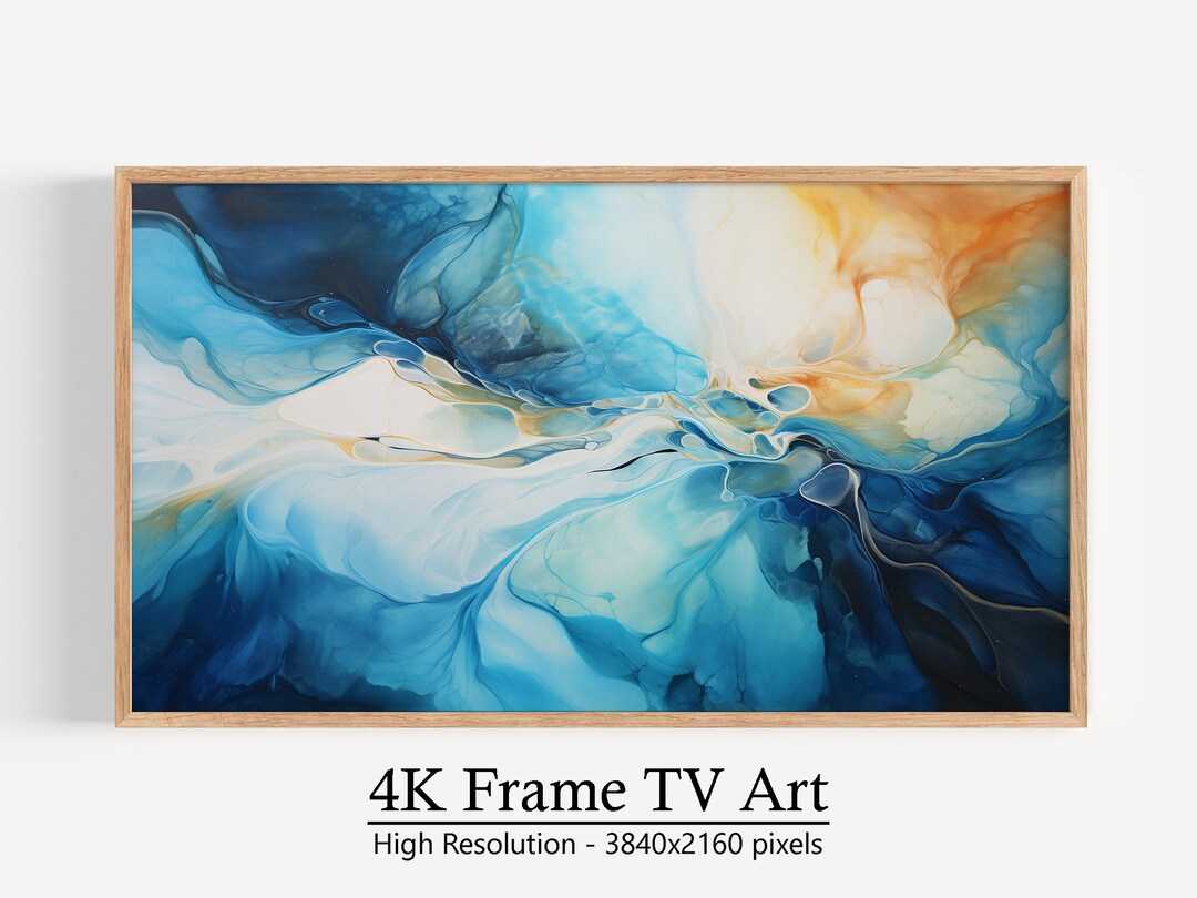 Samsung Frame TV Art, Abstract Instant Digital Download, Modern Home ...