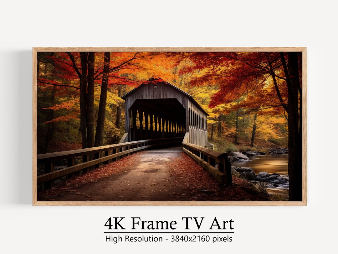 Awe-inspiring Fall Samsung Frame TV Art, Digital Autumn Landscape Art ...