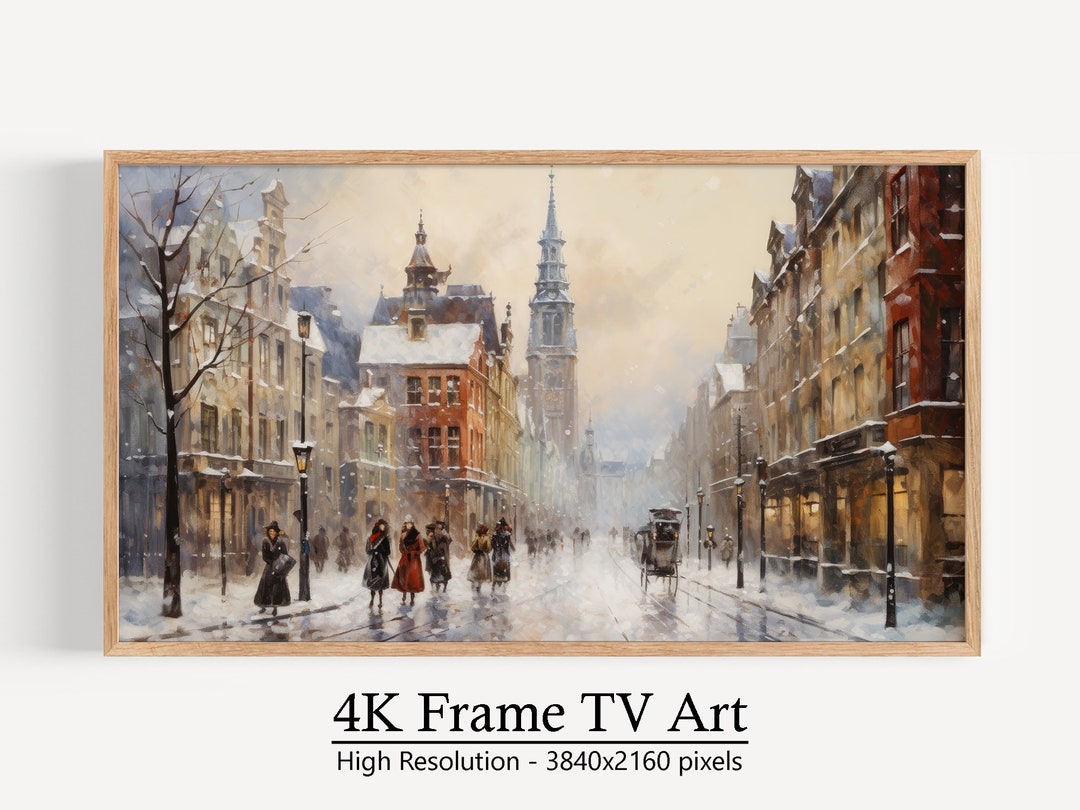 Samsung Frame TV, Polar Pulse, Heartbeat of Winter Digital Art - Etsy
