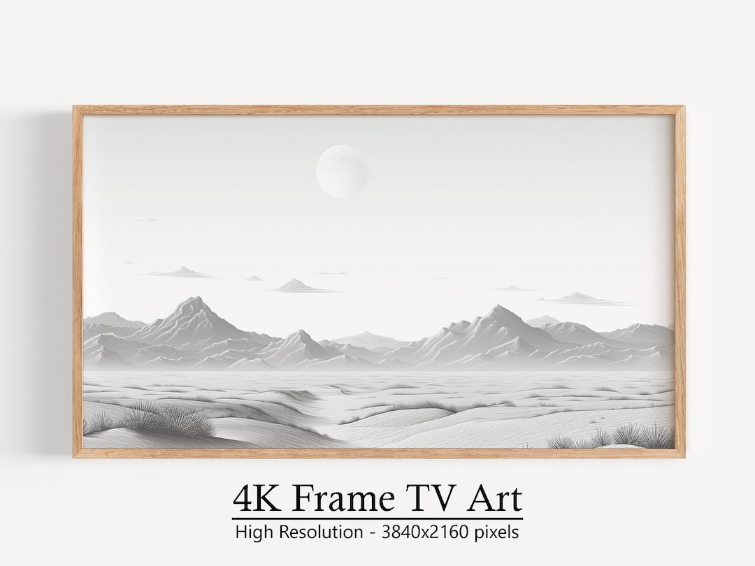 Samsung Frame Digital Design, Neutral & Minimalist Aesthetic, TV ...