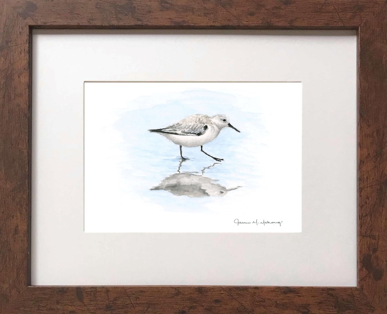 Shorebird 001 Original Watercolor Painting - Etsy