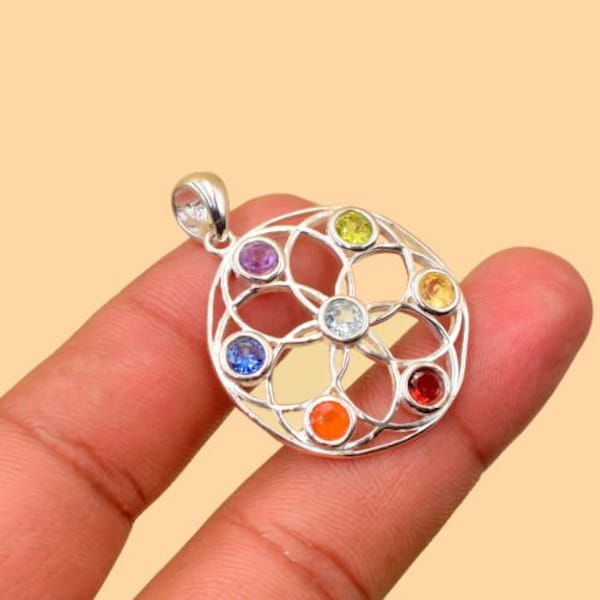 Chakra Pendant - Etsy