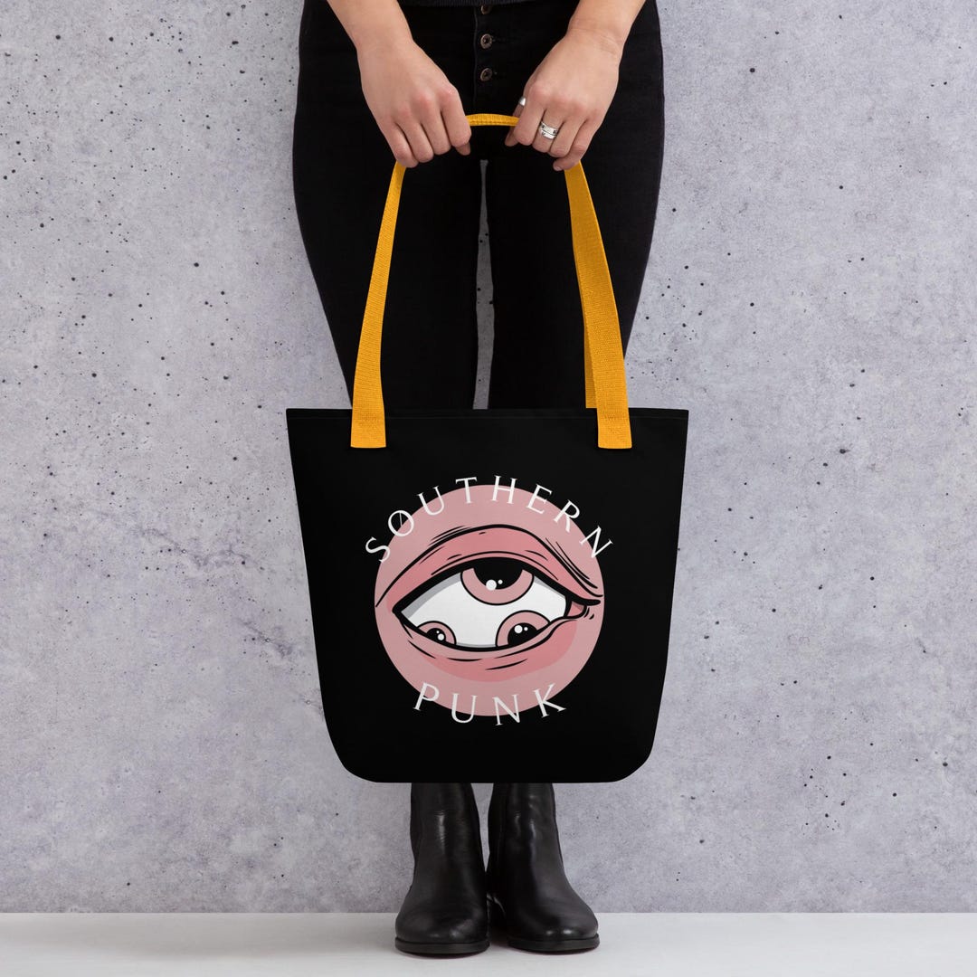 Southern Punk Logo Tote Bag - Etsy