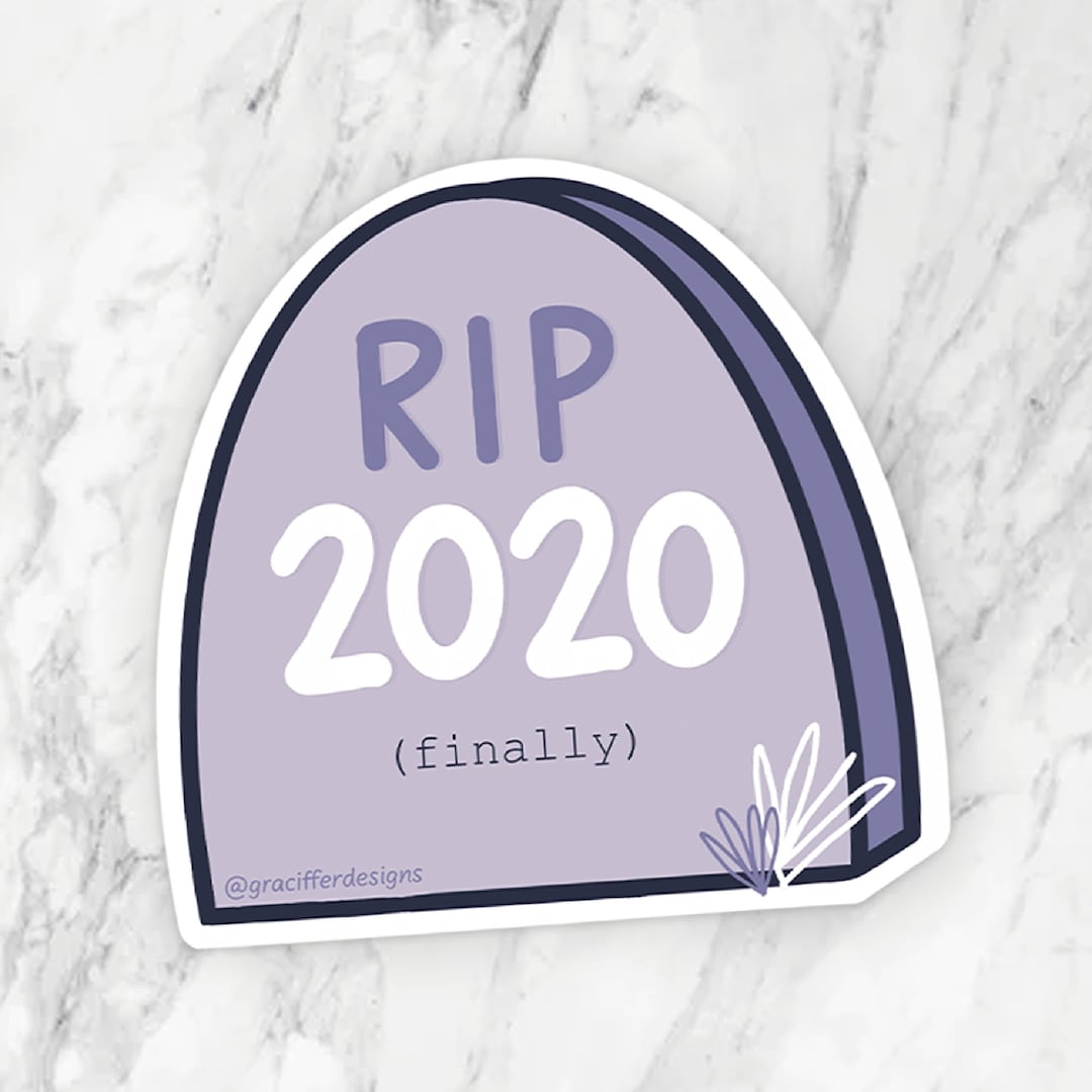 Rip 2020 Pegatina de vinilo Durable Matte Calcomanía pegatina para ...