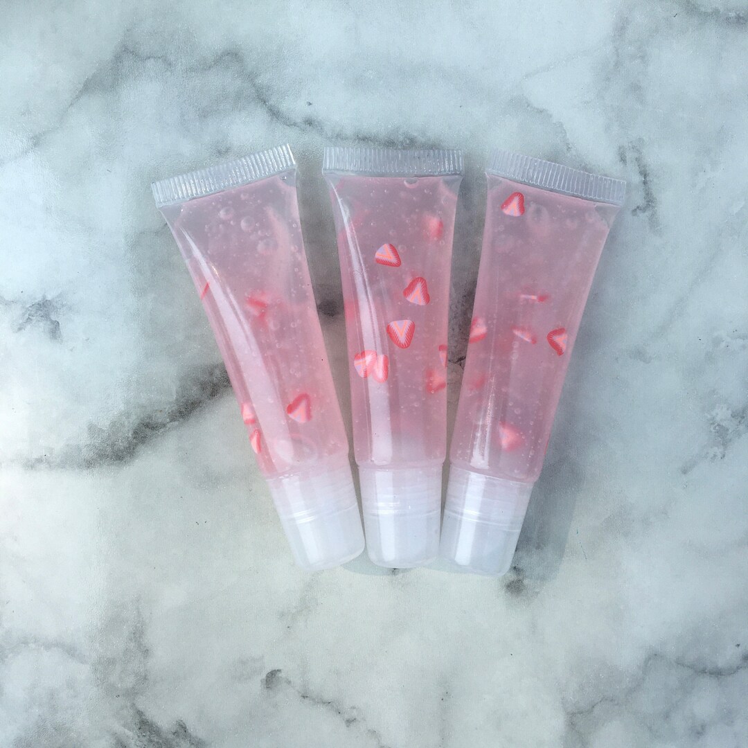 Strawberry Smoothie Lip Gloss - Etsy