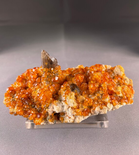 Garnet Matrix With Quartz | Etsy