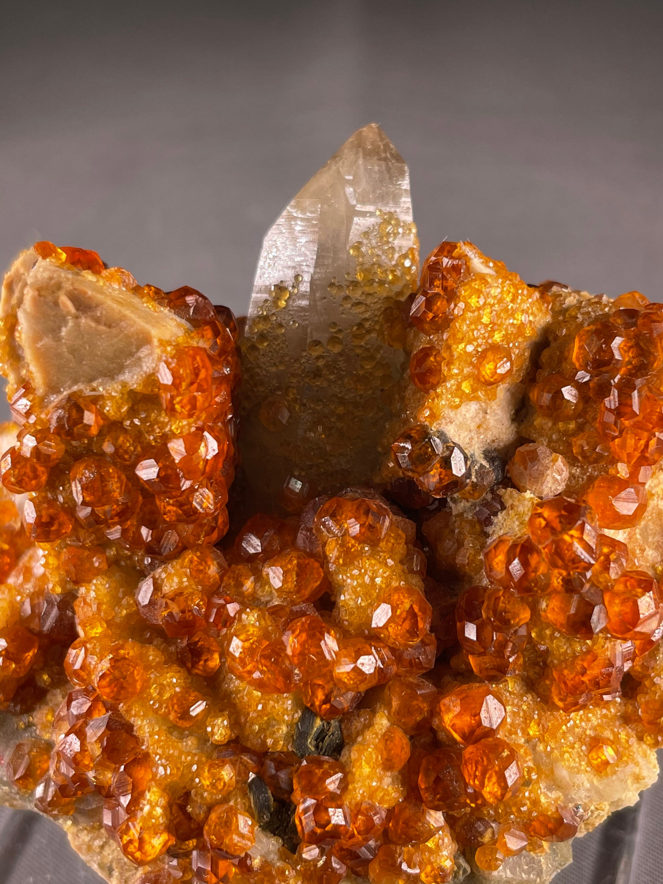 Garnet Matrix With Quartz - Etsy