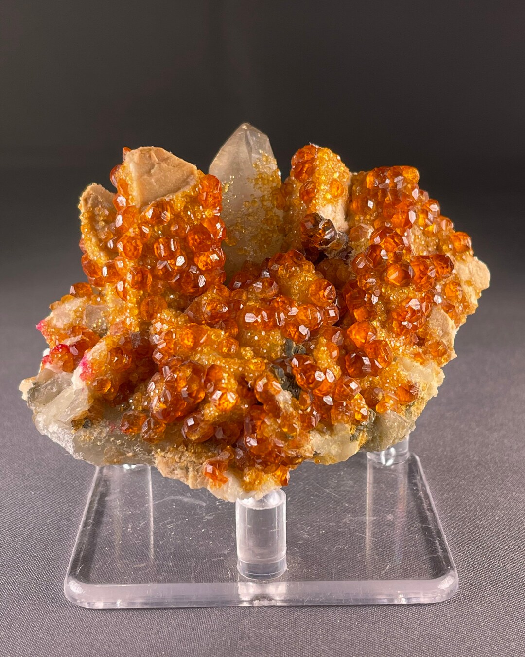 Garnet Matrix With Quartz - Etsy