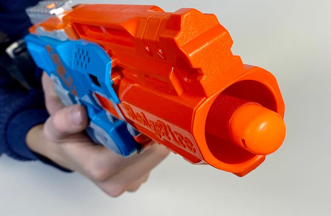 3d Printed Nerf Sledge Fire Shell Mega Dart Blaster Converter - Etsy