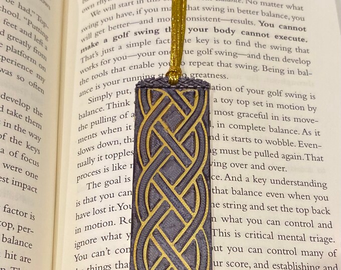 3d Printed Norse/viking Styled Bookmark Multiple Color Options - Etsy