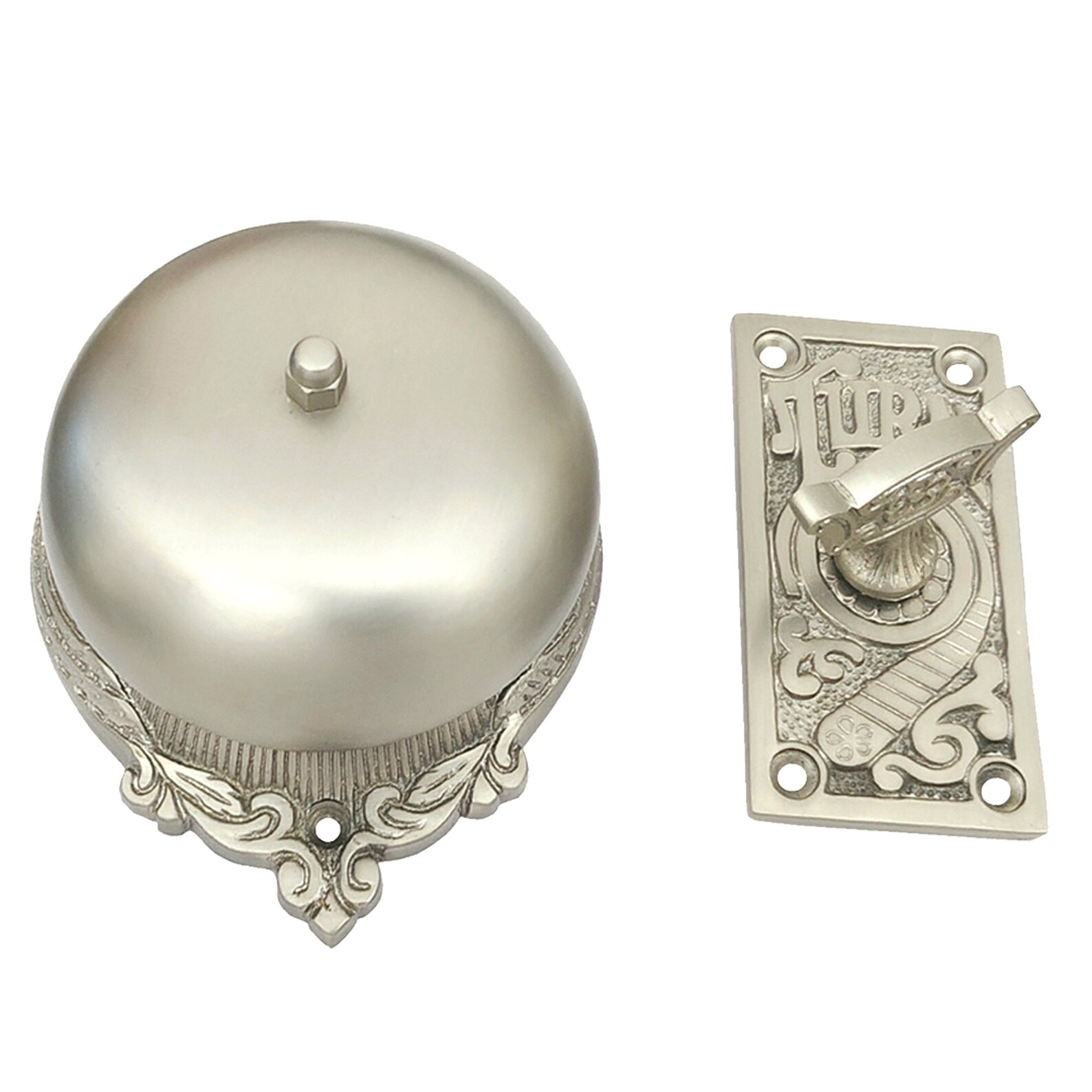 Brass Twist Doorbell: Victorian Home Ringer Bell - Etsy