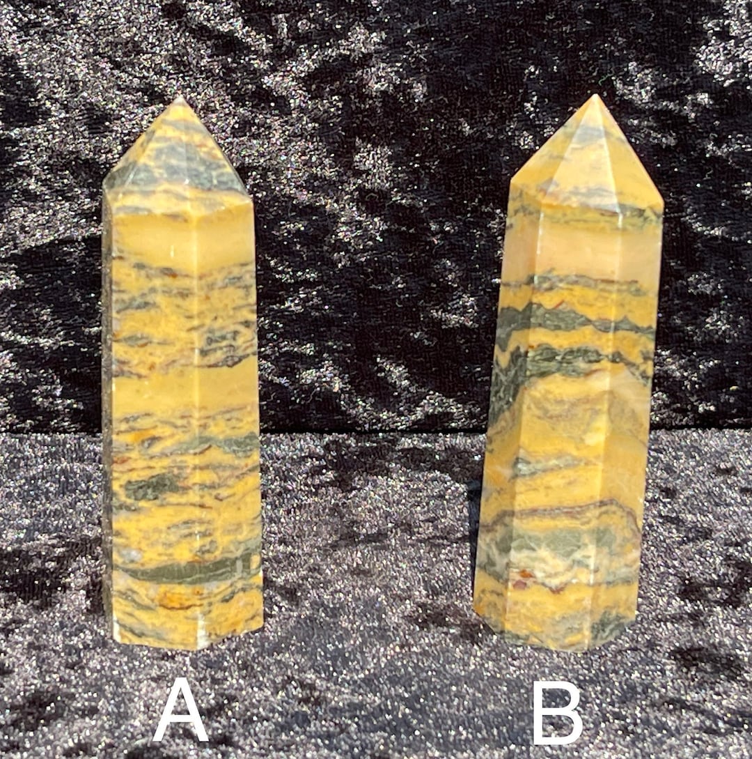 Tiger Stripe Jasper Point/tower T1B15 - Etsy