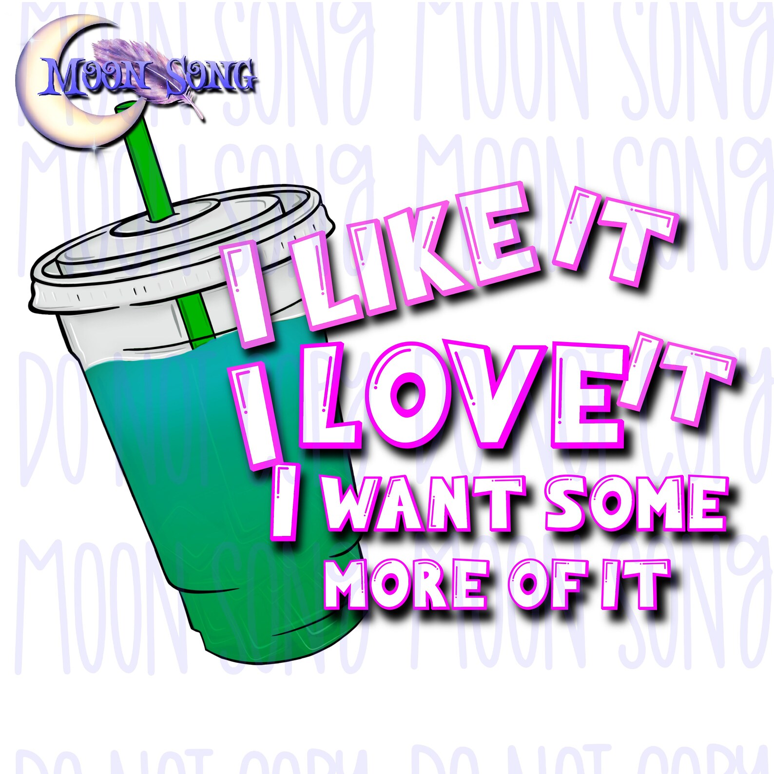 Loaded Tea | I Like It PNG | Hand Drawn - Etsy
