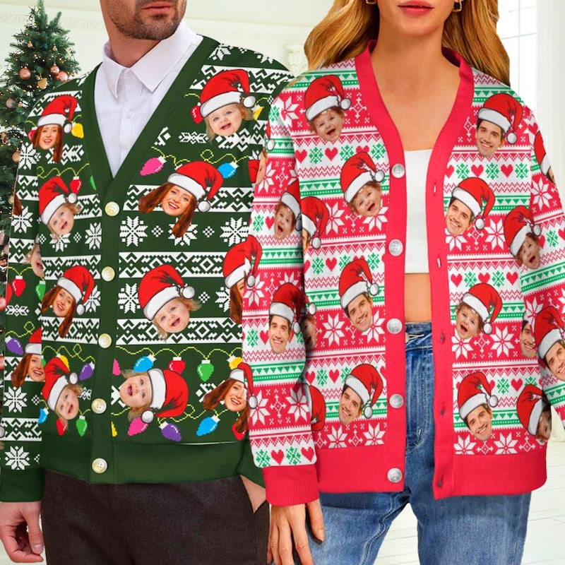 Personalized Men Cardigan - Etsy