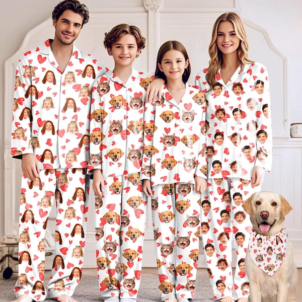 Custom Print Pajamas - Etsy Australia