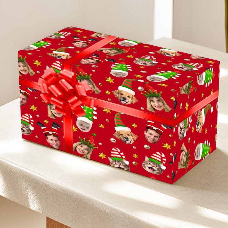 Christmas Wrapping Paper - Etsy
