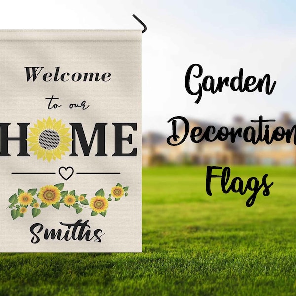 Garden Flag Pattern - Etsy