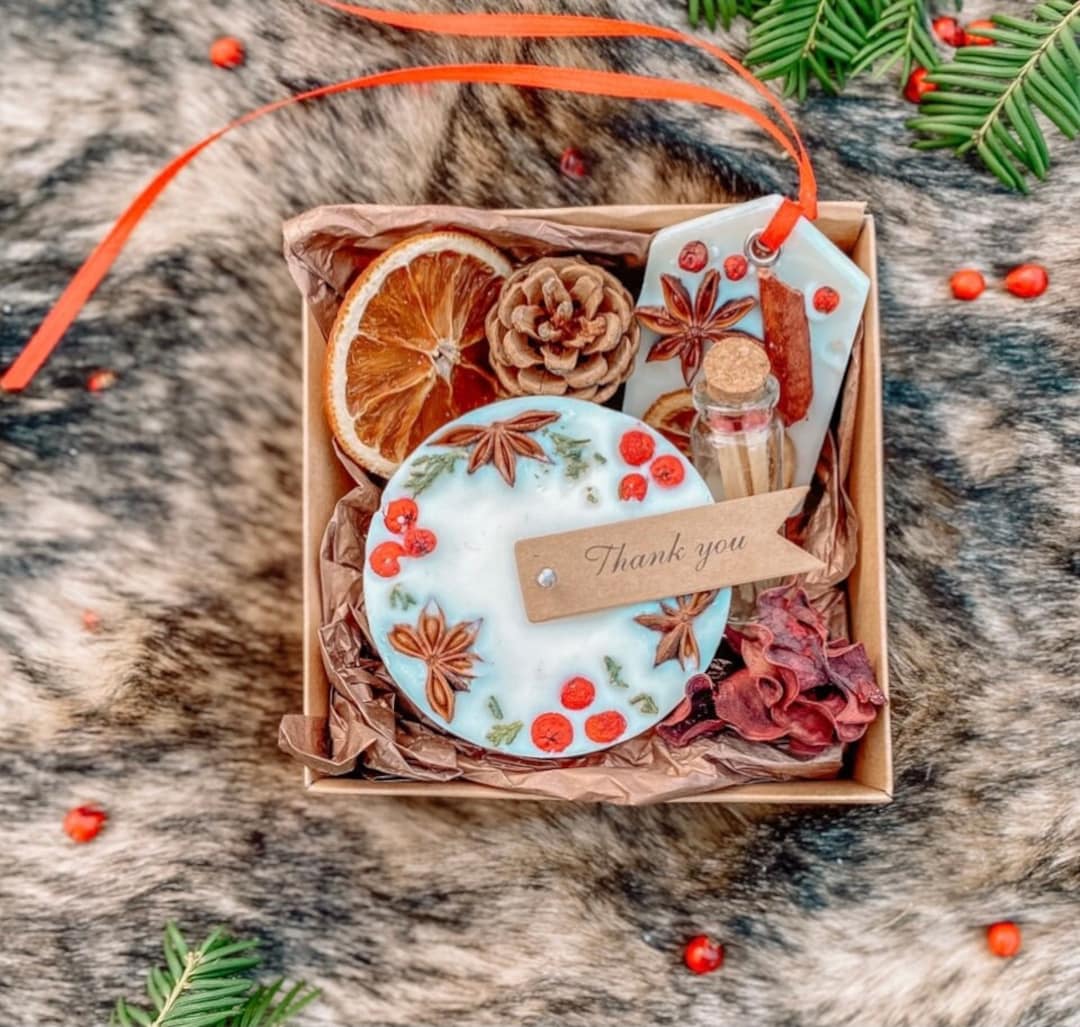 Christmas Candle,christmas Gift Box,festive Gift Box,christmas Gift Set ...