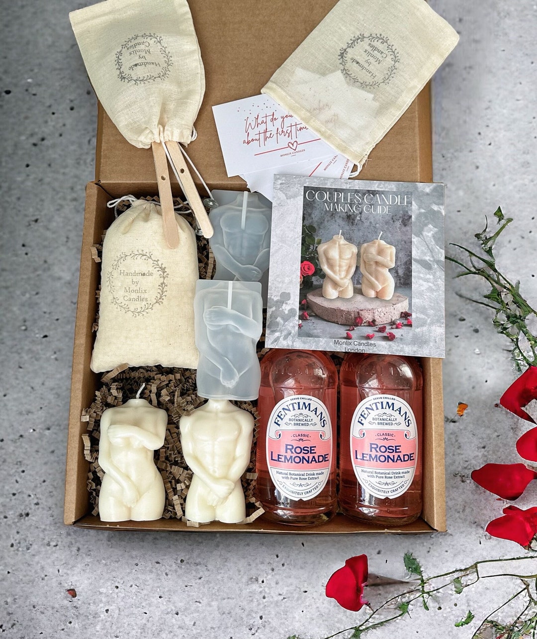 Date Night in Box for Two,valentin's Candle Making Kit,experience Box ...