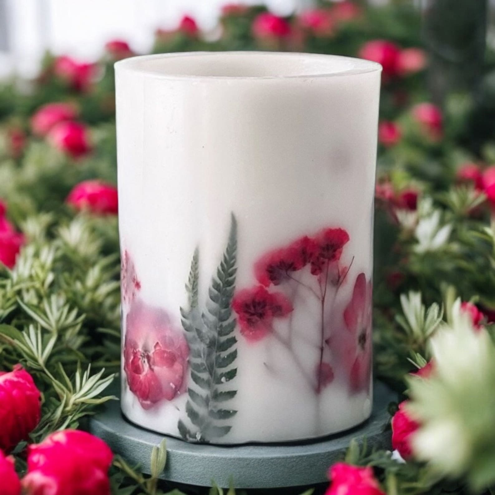 Large Scented Candle,botanical Candle,housewarming Gift,thank You Gift ...