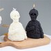 Large Halloween Candle,ghoul Mummy Gift,halloween Table Decor,gothic ...