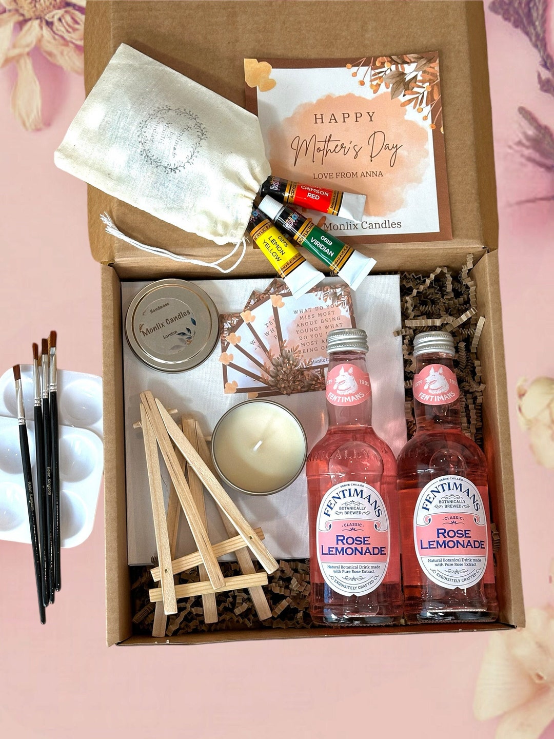 Personalised Mothers & Daughter Gift Box,gift for Mothers Day,sip and ...