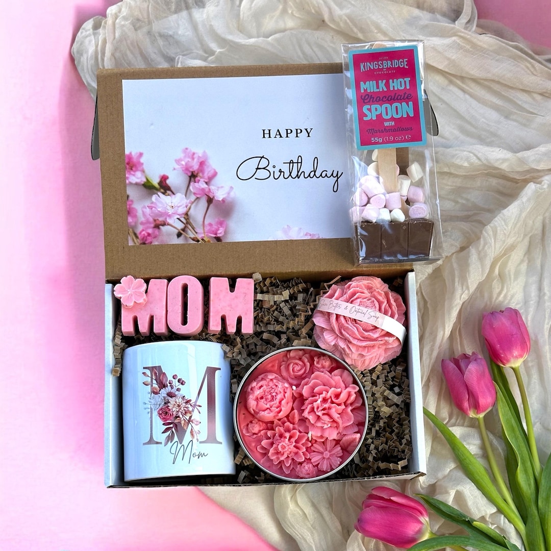 Personalized Spa Gift Set for Mom: Aromatherapy Self Care Box - Etsy