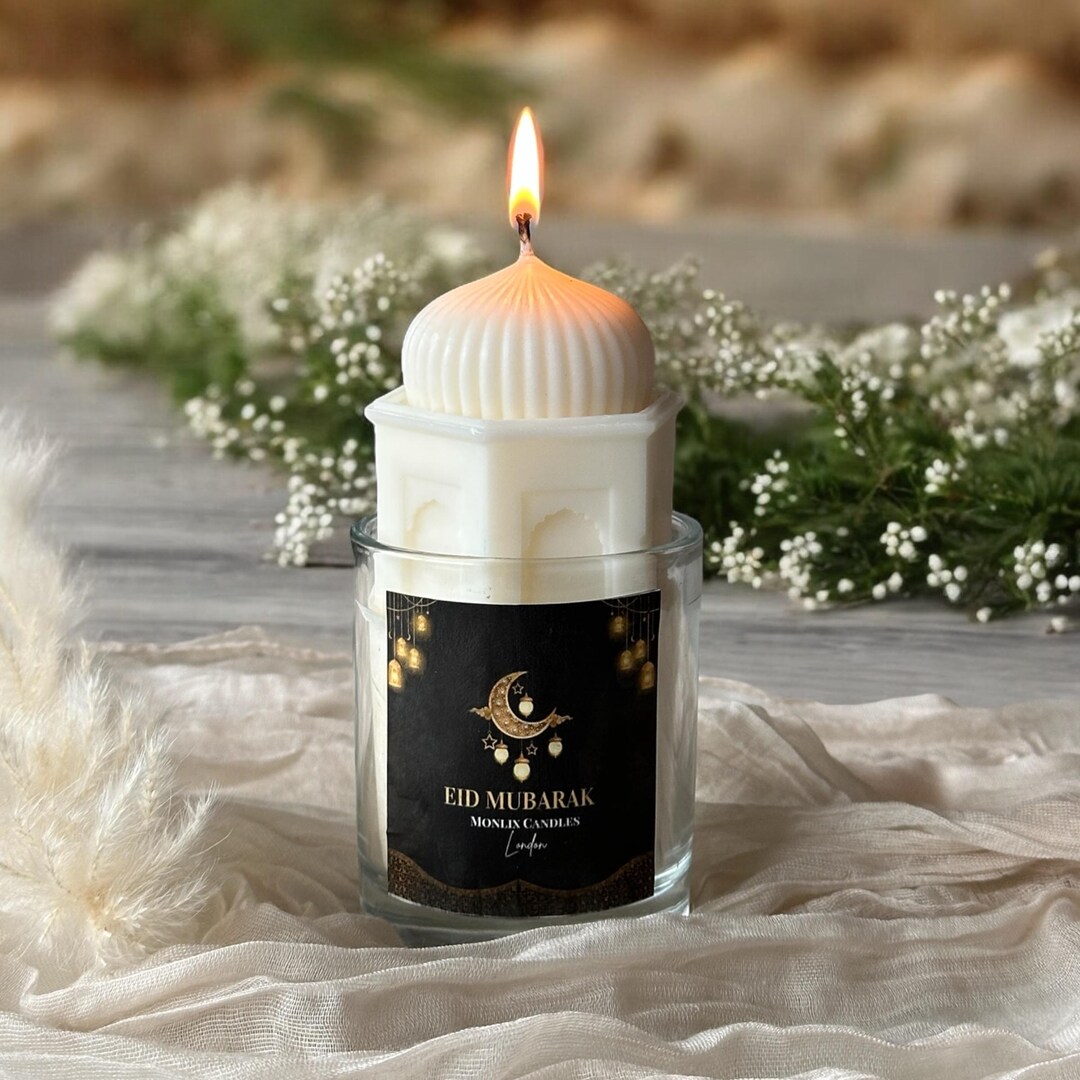 Ramadan Large Scented Candle Gift,eid Mubarak Gifts,eid Islamic Home ...