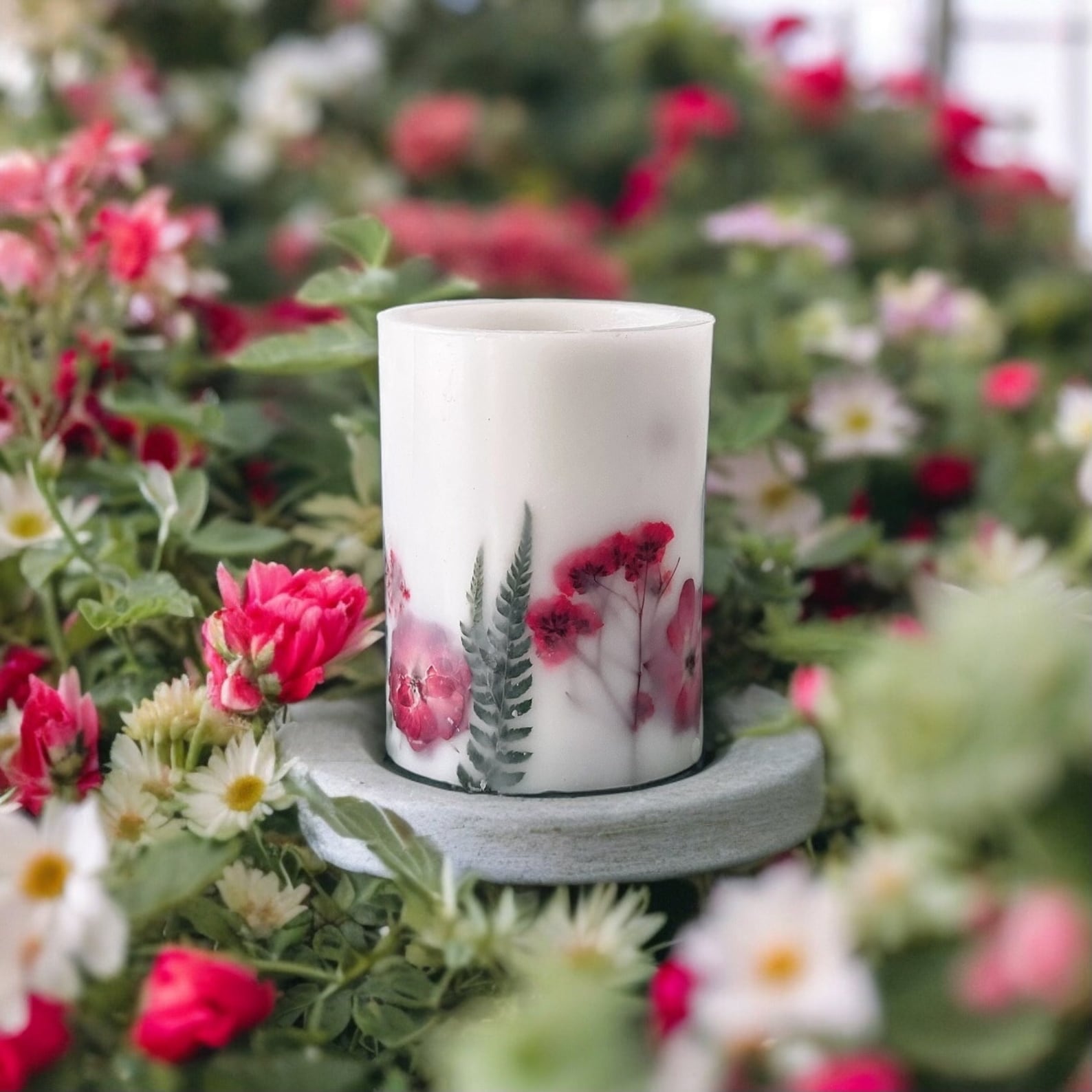 Large Scented Candle,botanical Candle,housewarming Gift,thank You Gift ...