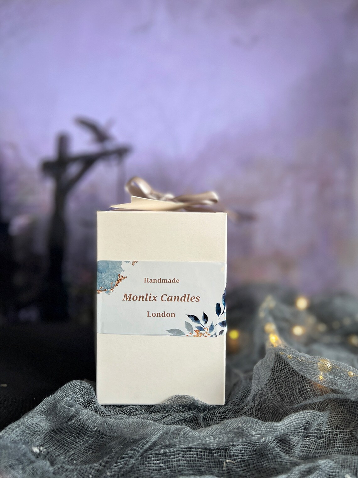 Large Halloween Candle,ghoul Mummy Gift,halloween Table Decor,gothic ...