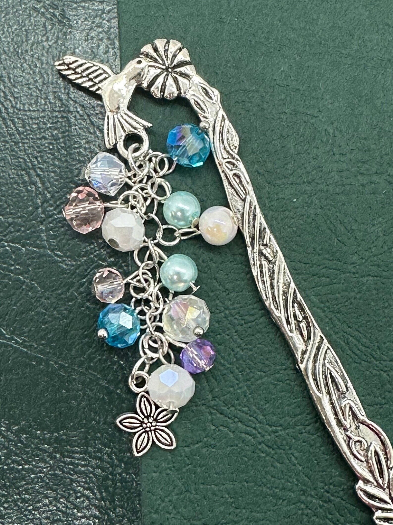 Metal Bookmark Sea Shells Moon Stars Charm Dangle Hook Style Bookmark ...