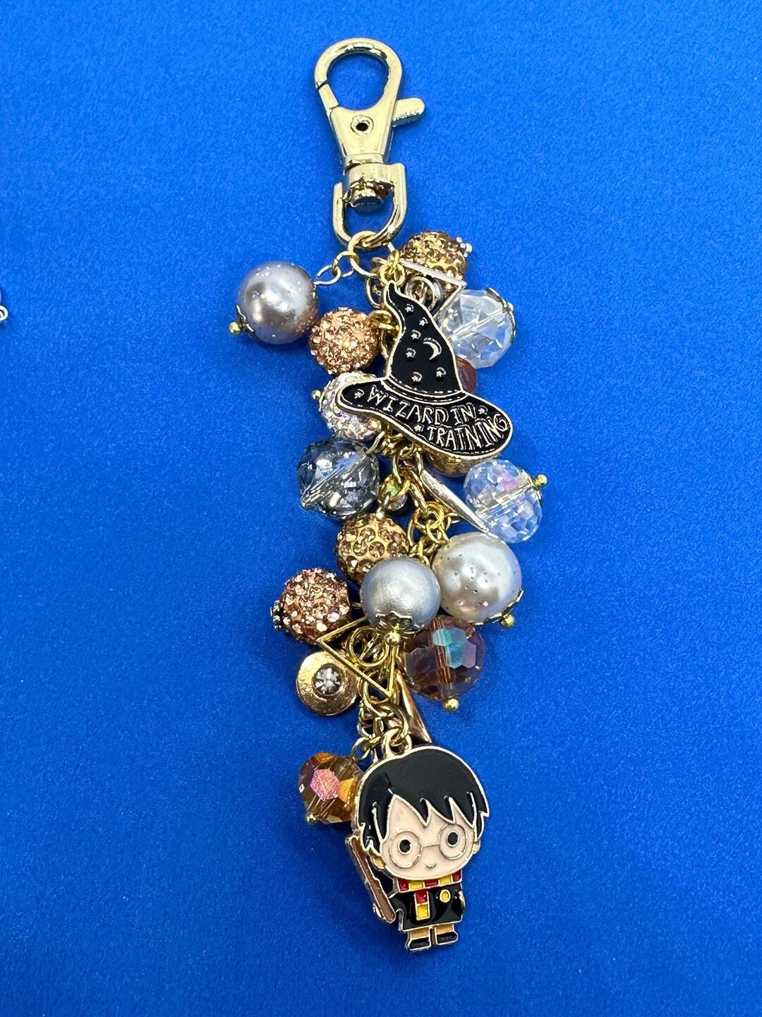 Wizard Purse Charm Bling Bag and Journal Dangle - Etsy