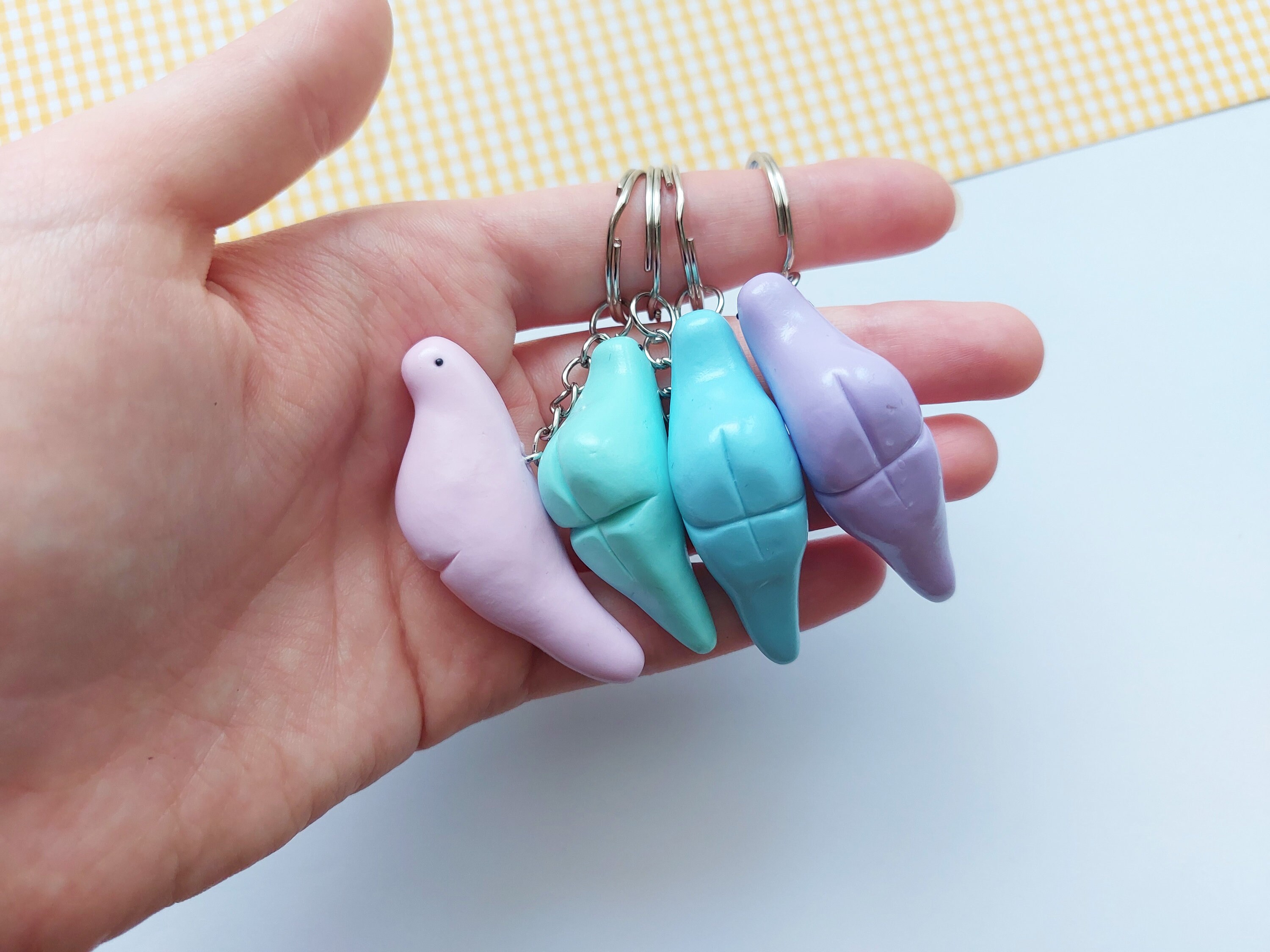 Cute Dinosaur Keychain, Cute Dino Keychain, Dinosaur Accessories ...
