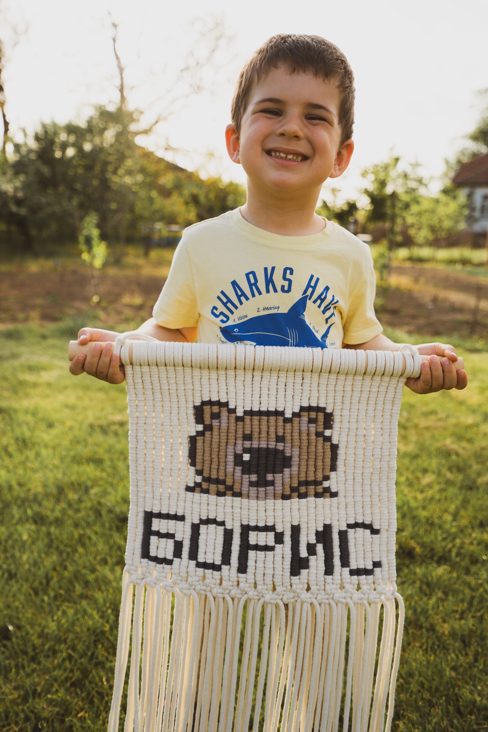 Macrame Tedy Bear Wall Hanging, Wall Macrame Nursery, Modern Macrame ...