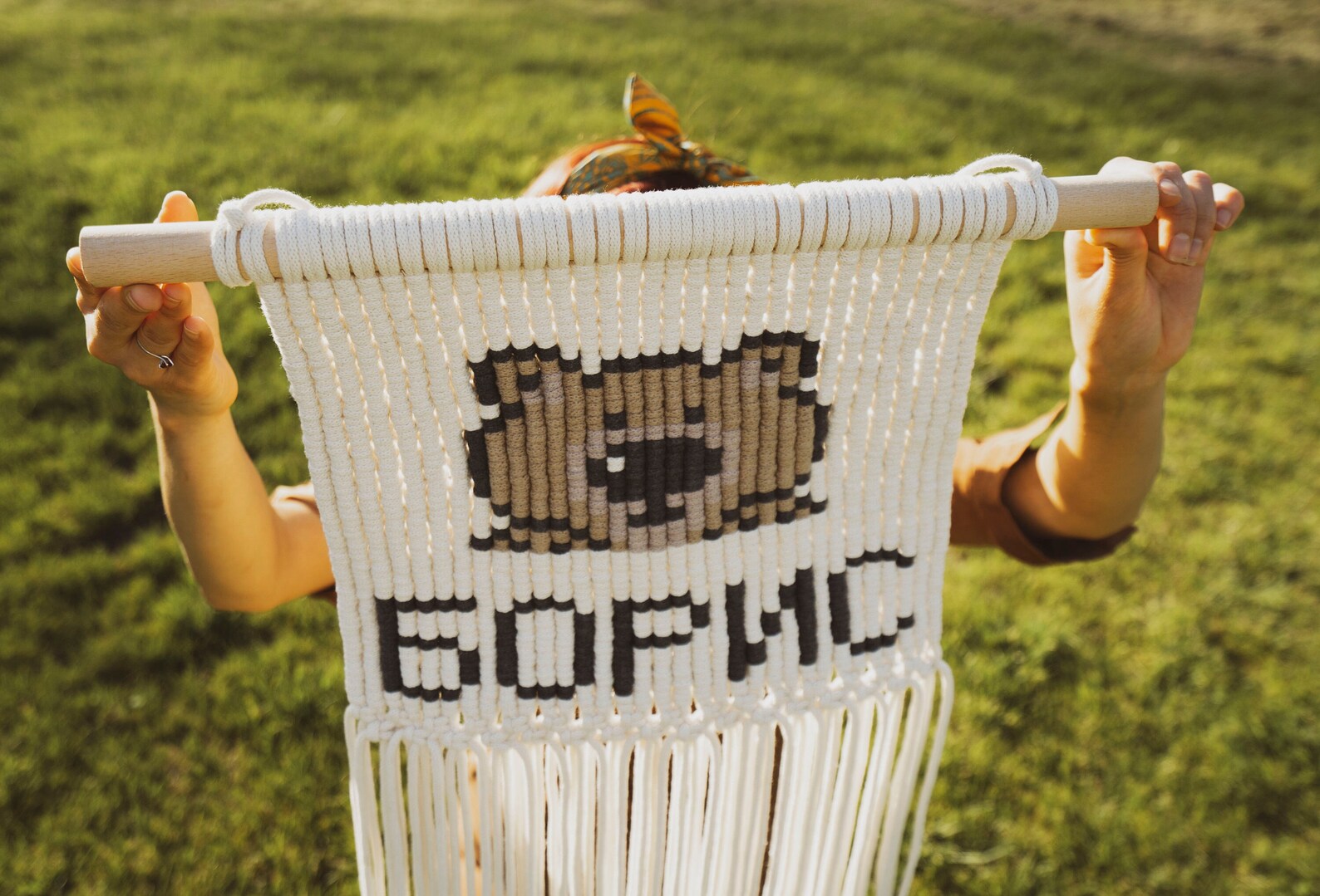 Macrame Tedy Bear Wall Hanging, Wall Macrame Nursery, Modern Macrame ...