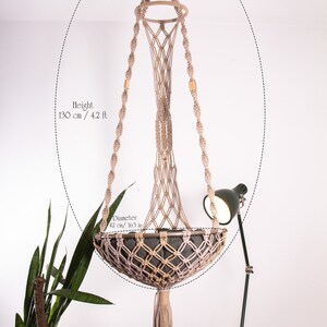 Macrame Cat Hammock, Bed for Fat Cat, Cat Tree for Large Cat, Cat ...