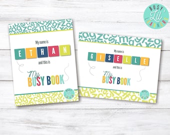 Busy Book Cover - Etsy