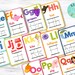 Alphabet Tracing Printable Flash Cards,uppercase and Lowercase,writing ...